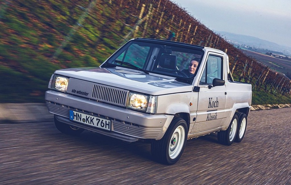 FIAT panda ‘Six-Wheeler’, Mitična panda je živa in zdrava | Slovenska ...